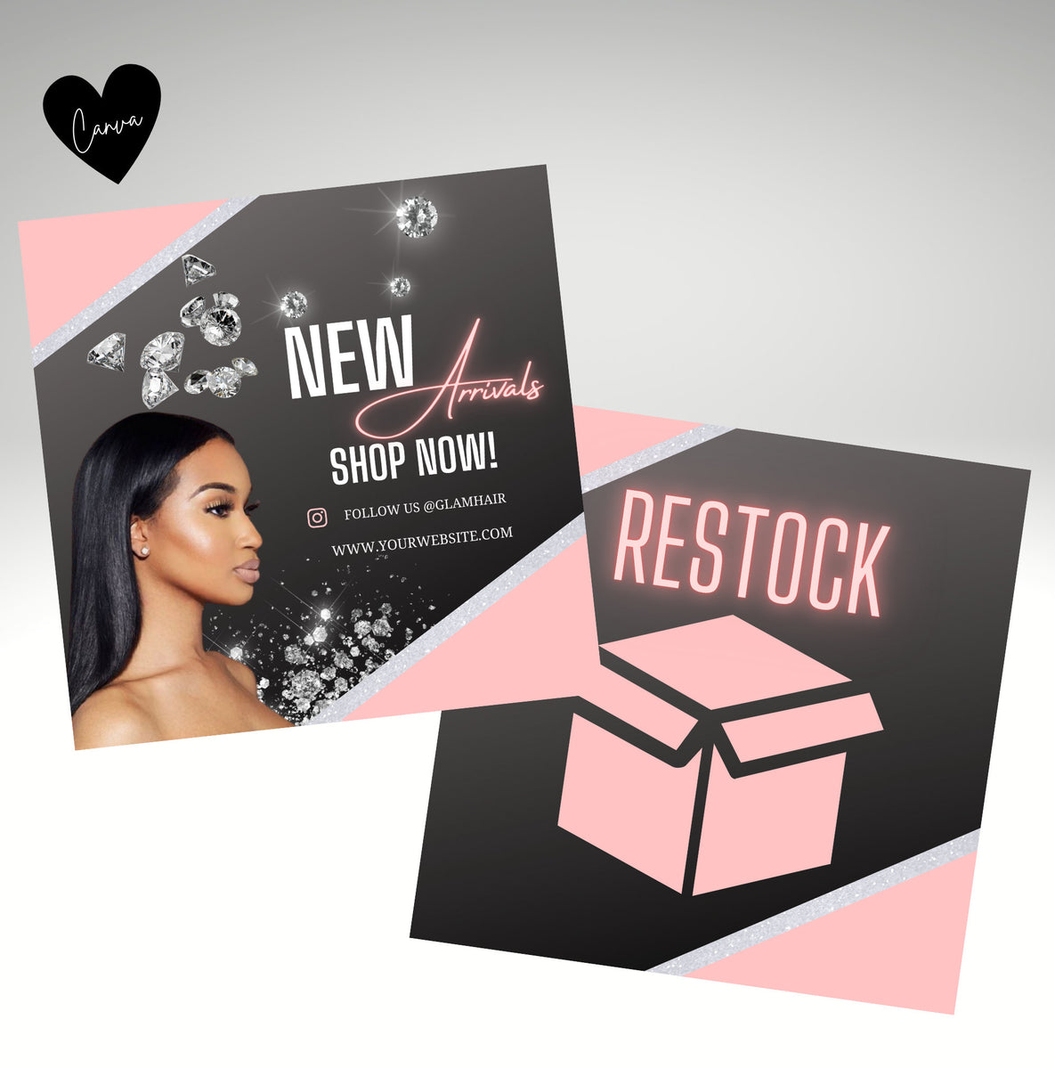 DIY, social media flyer, template, cute flyer, design flyer – Topping ...